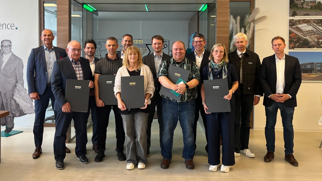 25, 40, 50 Jahre NETZSCH - wir sagen Danke! - NETZSCH Group